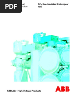 33kv Abb Gis System | PDF | Switch | Electricity