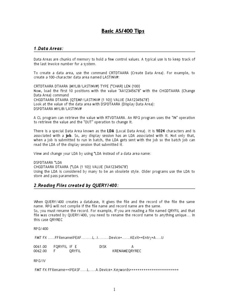 AS400 Tip | Download Free PDF | File Transfer Protocol | Computer File