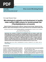 ICMSF Seafood Microbiological Limits | PDF | Seafood | Environmental ...