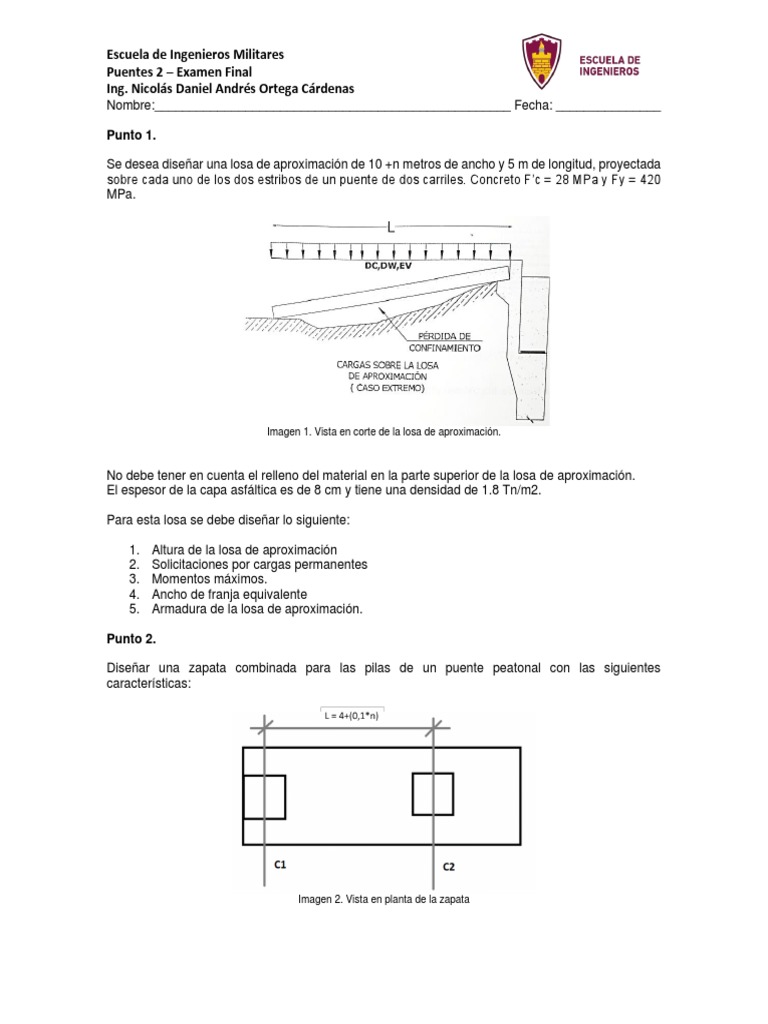 Examen Final Puentes 2 | PDF | Naturaleza