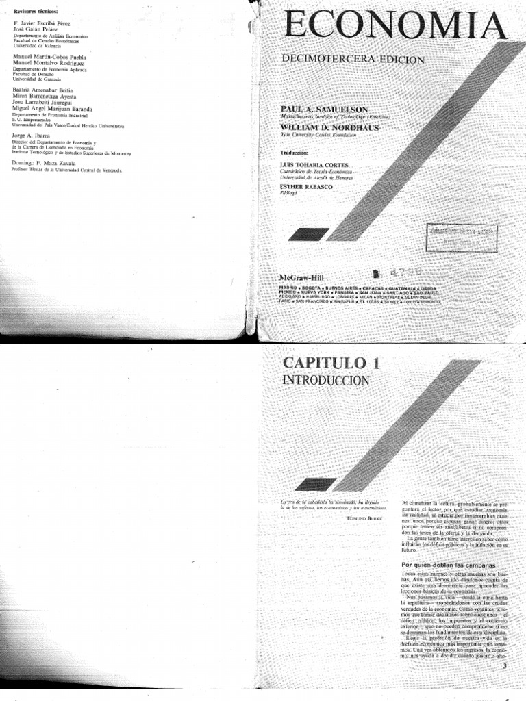 Samuelson Nordhaus (1990) - Introd | PDF