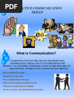 Effective Communication Skills Presentation Pdf Hierarchy
