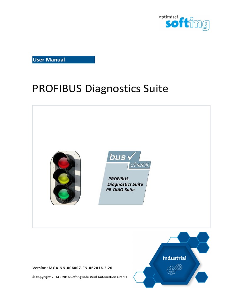 PROFIBUS Diagnostics Suite: User Manual | PDF | Installation (Computer Programs) | Computer Network