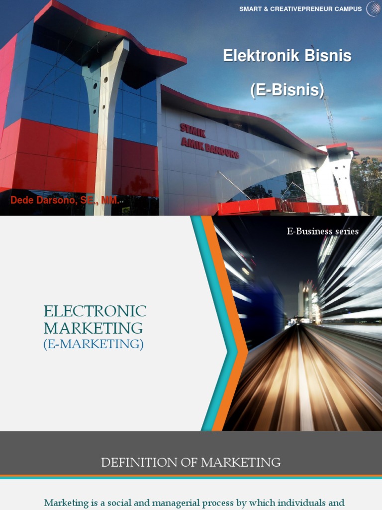 E-Marketing PDF | PDF | Digital Marketing | Marketing