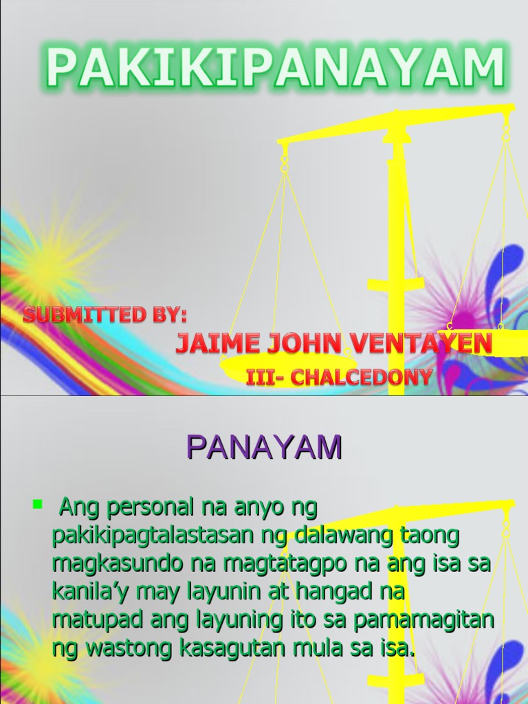 Vdocuments - MX Pakikipanayam | PDF