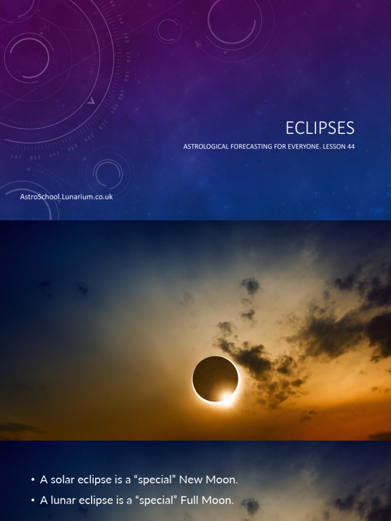 Eclipses Slides | PDF | Eclipse | Moon