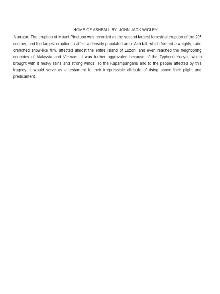 HOME OF ASHFALL Hakdog | PDF