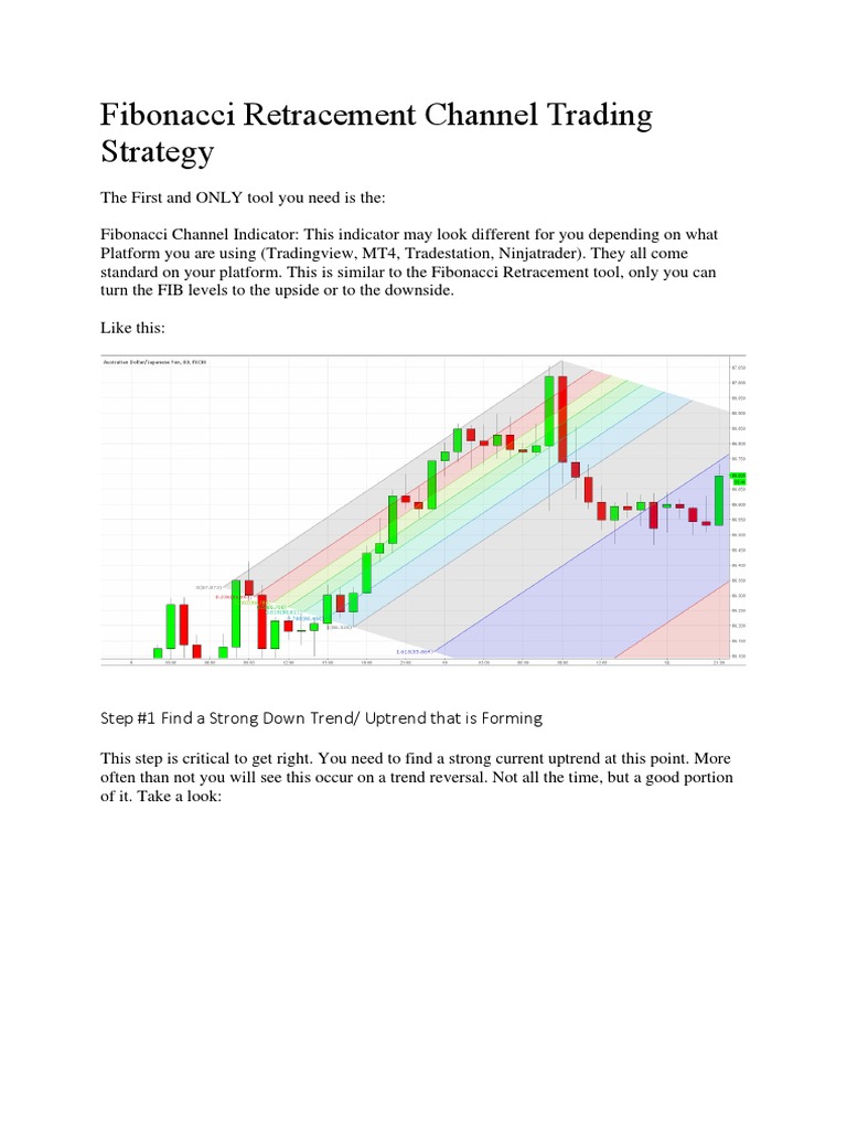 Fibonacci Retracement Channel Trading Strategy | PDF | Prices | Investing