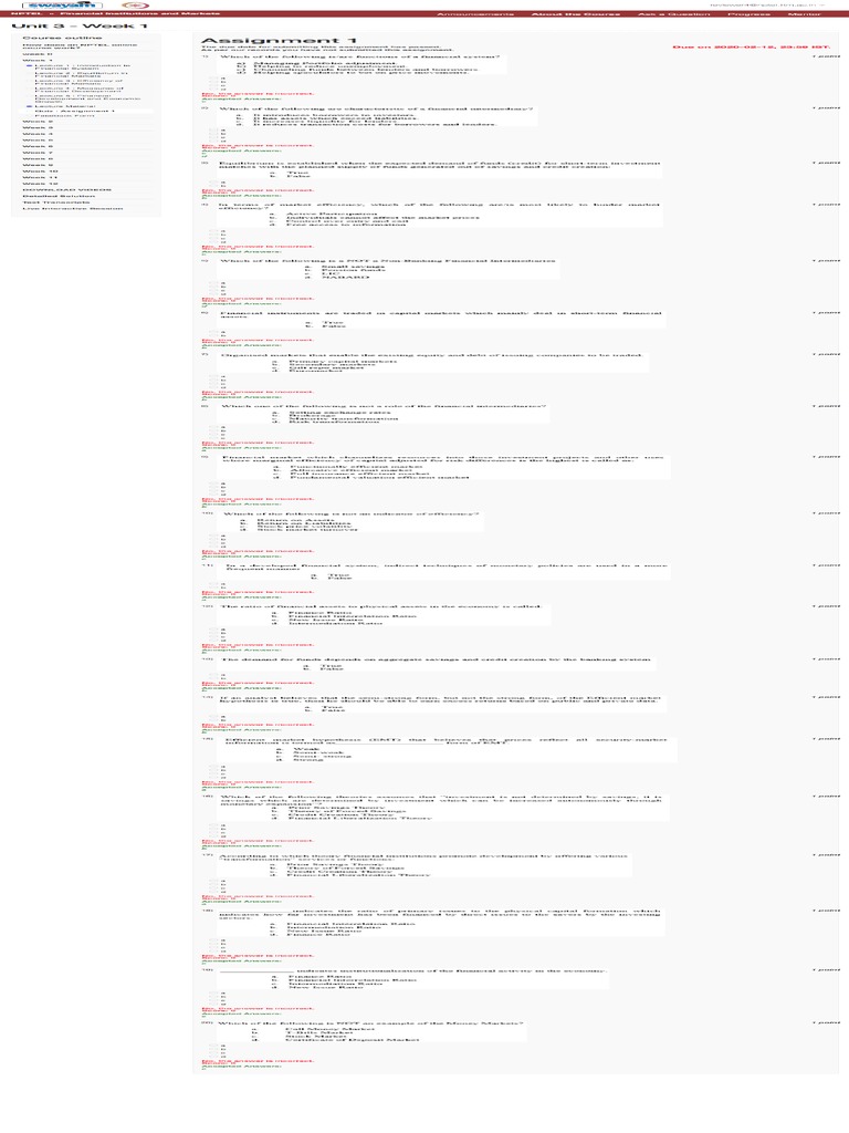 Noc20 mg10 Assigment 2 | PDF