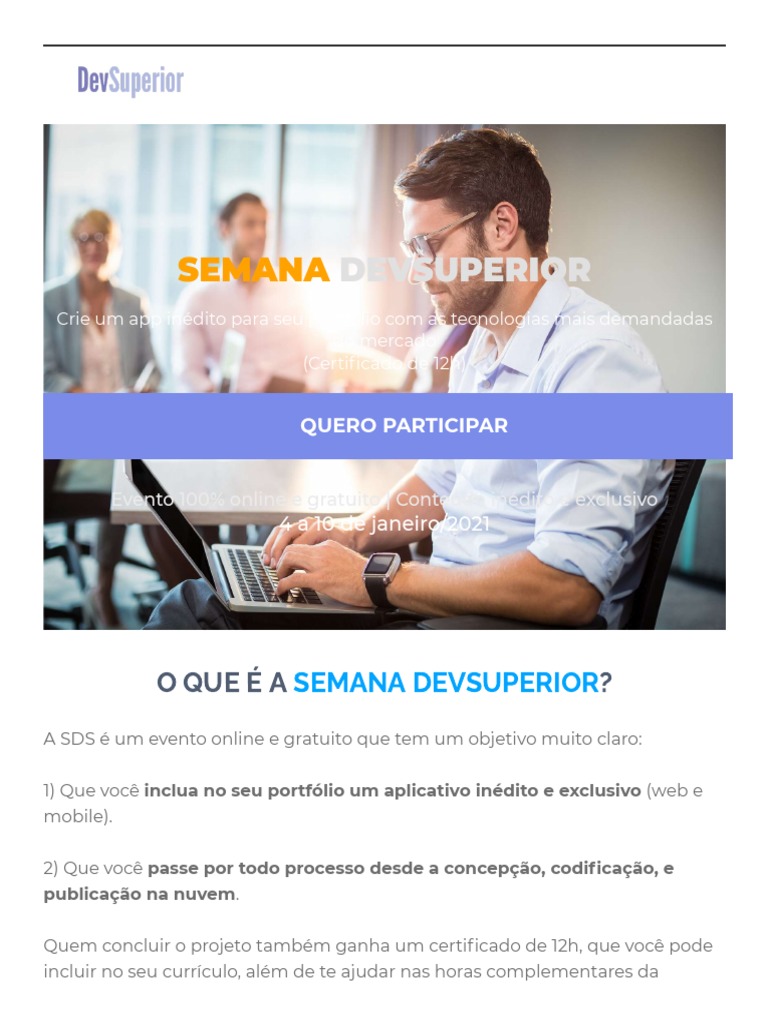 Dev Superior | PDF | Computação em nuvem | Rede mundial de computadores