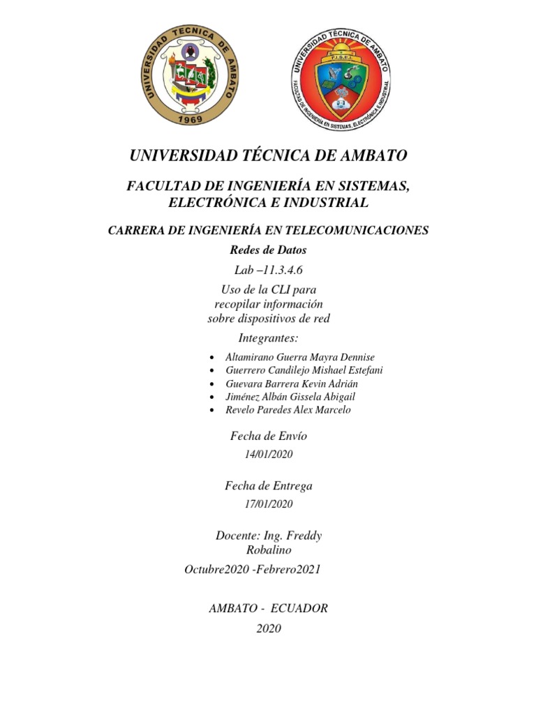 Practica - Uso Del CLI | PDF | Enrutador (Computación) | Dirección IP