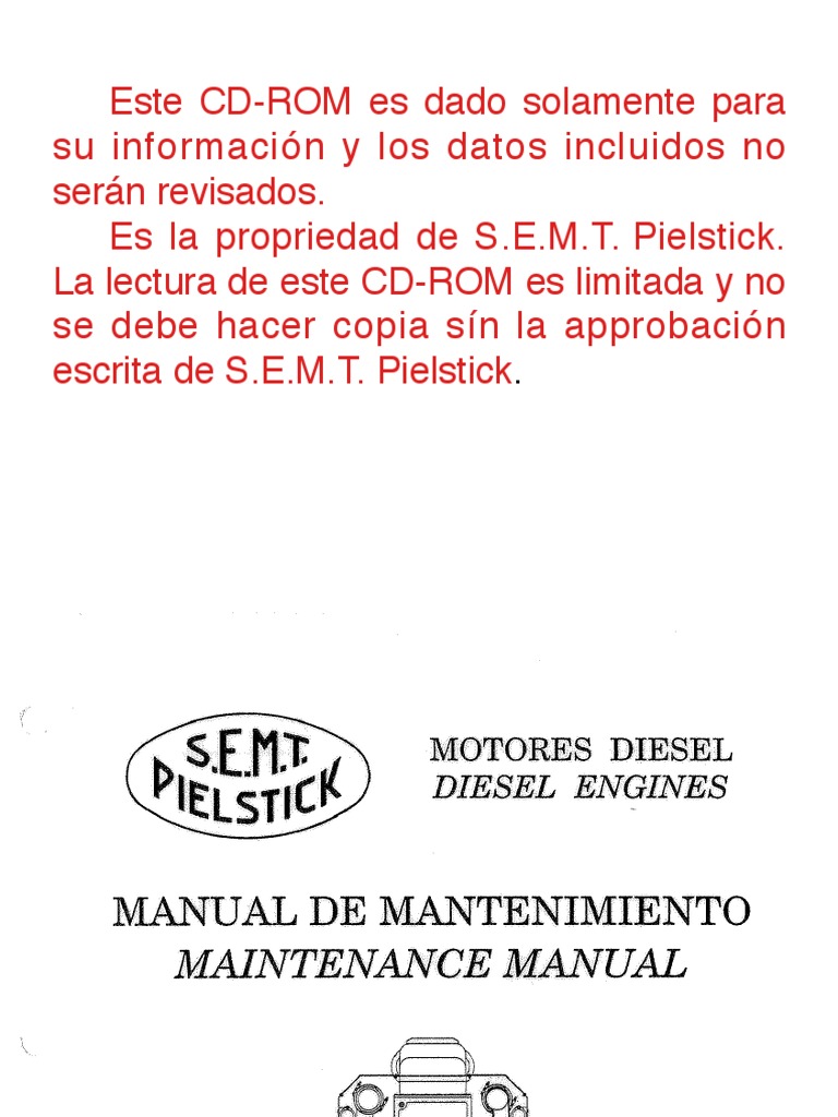 Manual Del Motor 16 Pa6 BV V1 PDF | PDF | Máquinas | Propulsión
