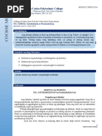 Pagsulat at Pagsusuri NG LATHALAIN (Feature Writing | PDF