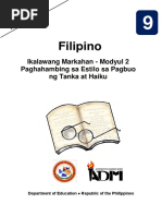 Filipino 9, Quarter 2, Module 6 | PDF