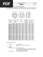 Iso 10511 Nut Dimensions - Ref | PDF