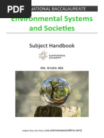 Study Notes For IB ESS | PDF | Biodiversity | Ecology