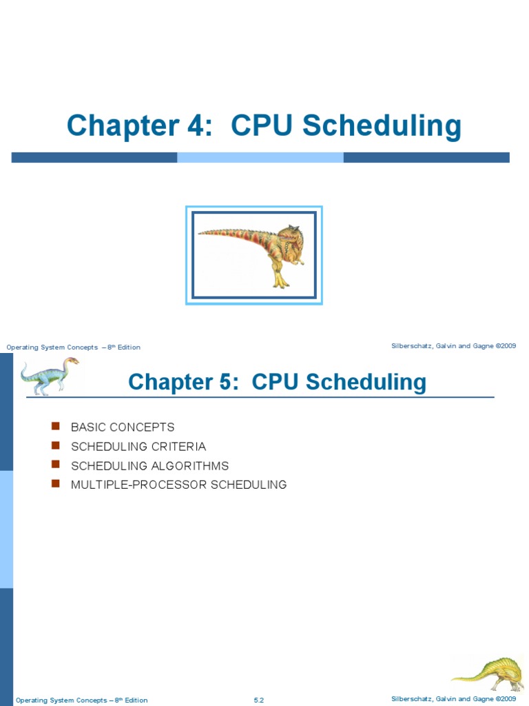 Chap 4 Cpu Scheduling Pdf Scheduling Computing Process Computing 7617