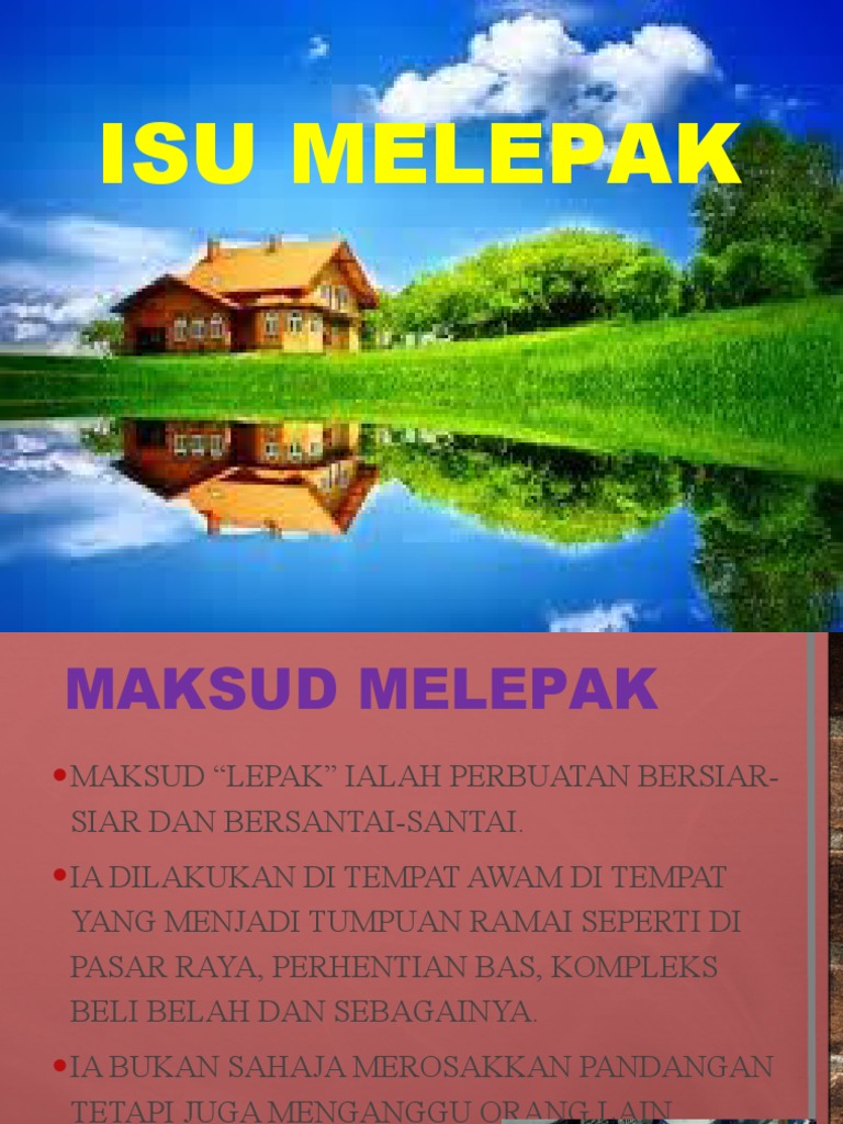 Isu Melepak | PDF