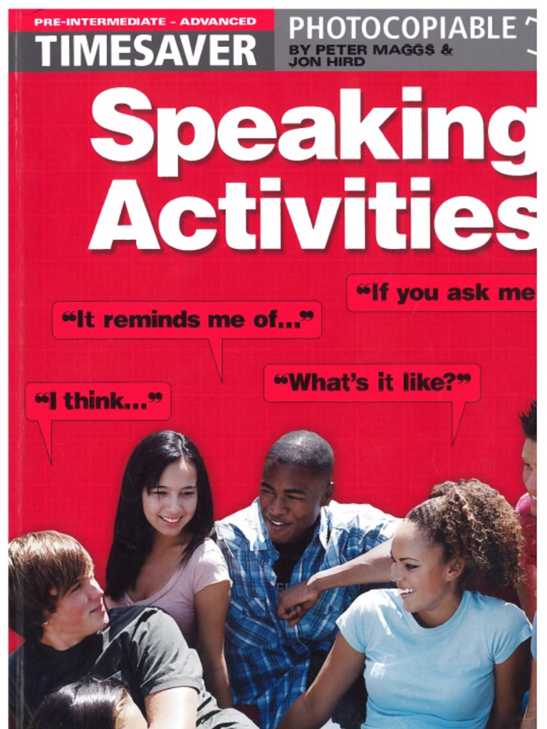 Speaking Activities PDF | PDF