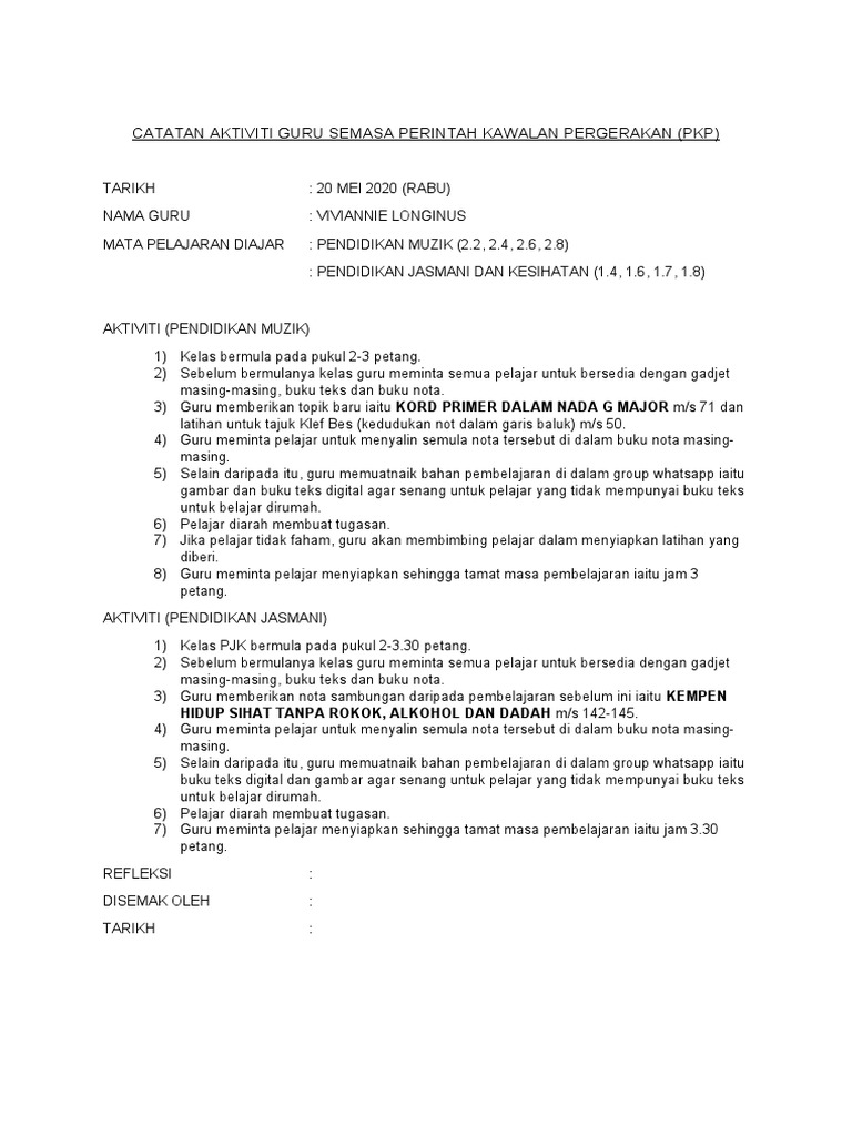 RPH Week 20 Covid | PDF