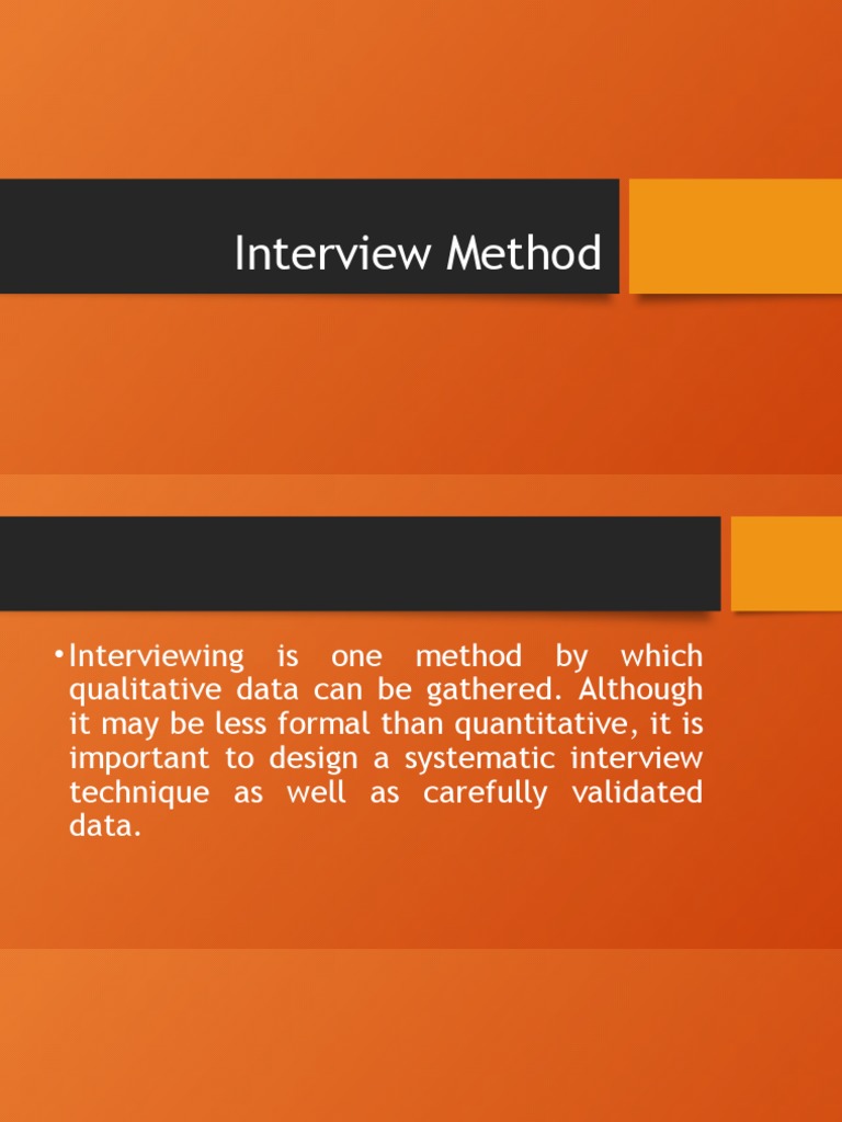 Lesson 17 | PDF | Interview | Quantitative Research