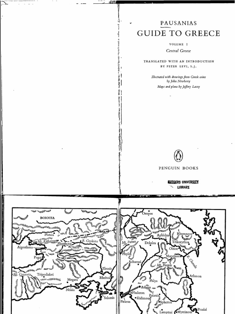 Pausanias' Central Greece Guide | PDF | Social Science