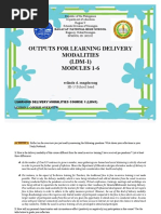 Action Plan Ndep | PDF | Cognition | Behavior Modification