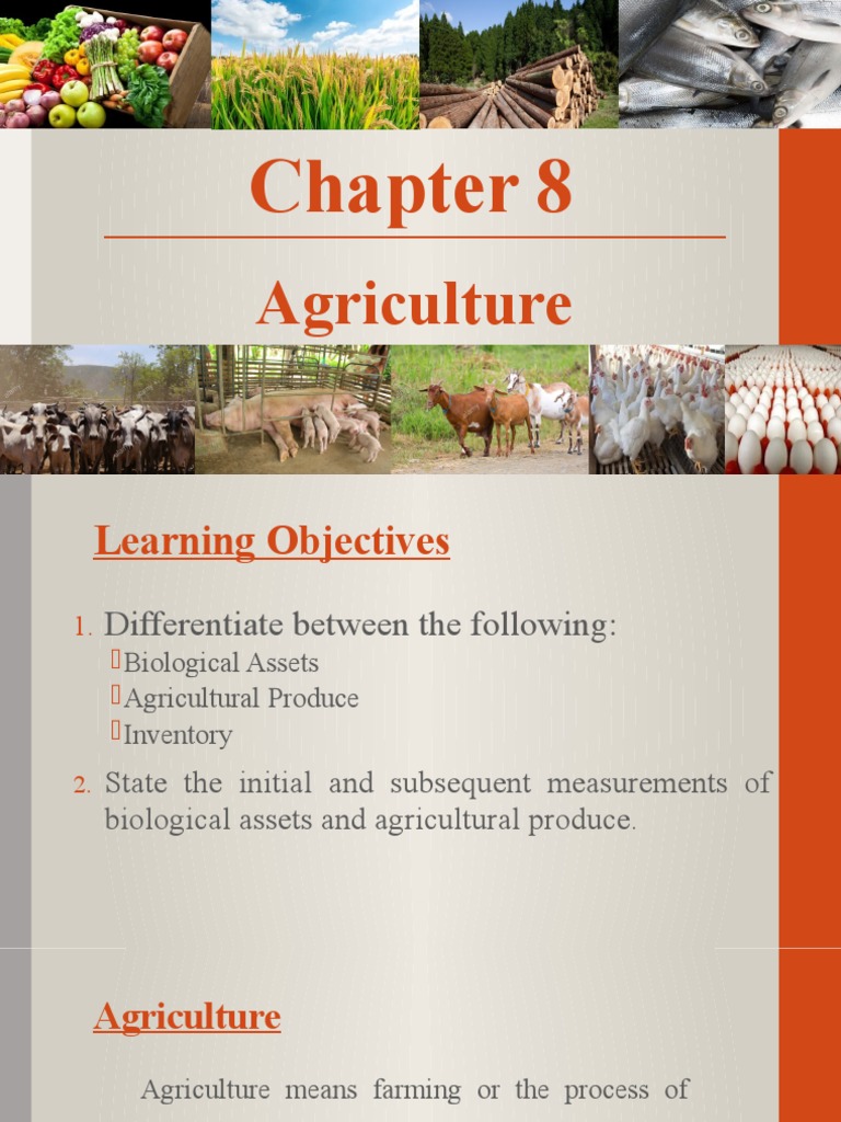 Chapter 8 - Agriculture | PDF | Fair Value | Prices