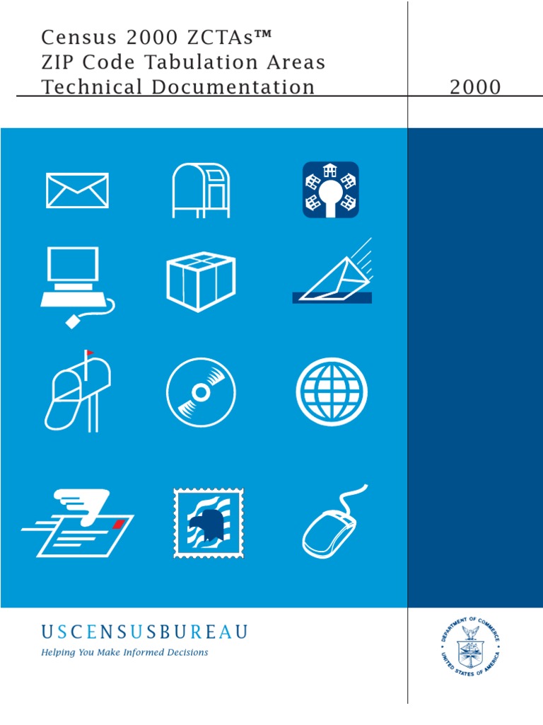 Census 2000 Zctas™ Zip Code Tabulation Areas Technical Documentation 2000 | PDF | Post Office ...