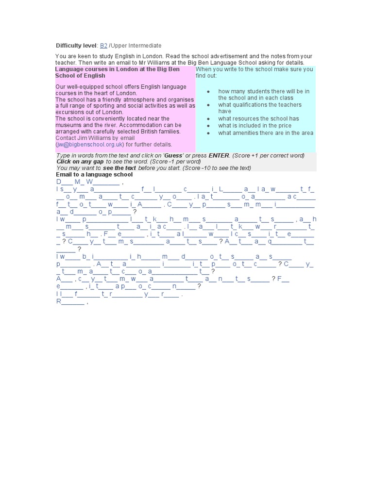 Writing Email With Prompt | PDF | Communication