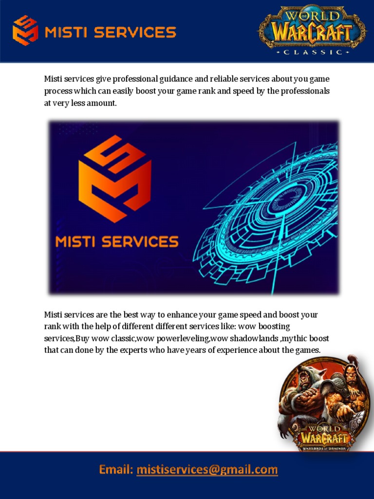 Wow Boosting Services | PDF