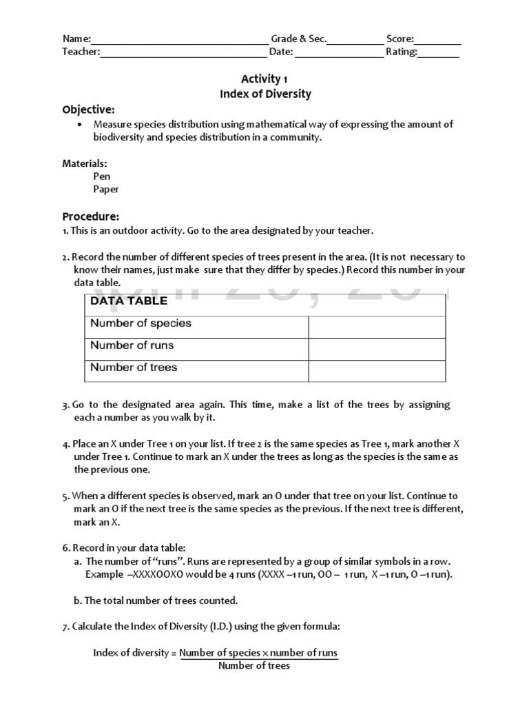 Grade 9 Ecosystem Activities | PDF | Population | Biodiversity