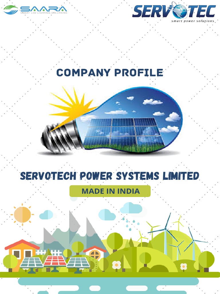Servotech Power Systems Limited PDF | PDF | Solar Power | Photovoltaic ...