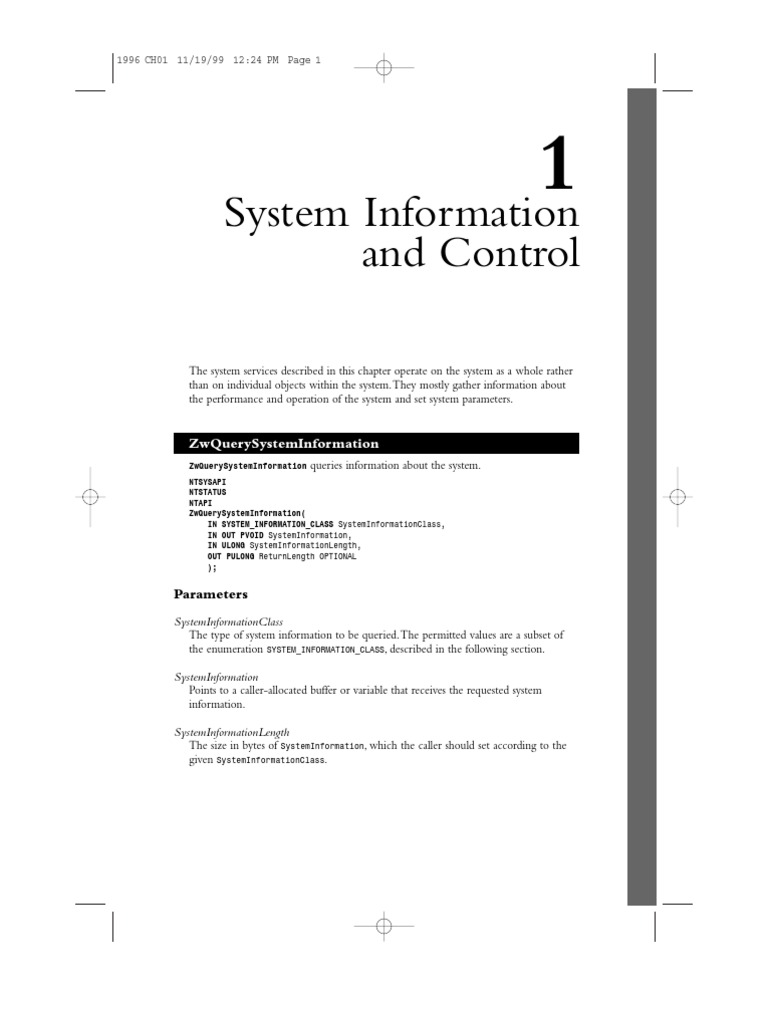 Native API | PDF | Cache (Computing) | Thread (Computing)