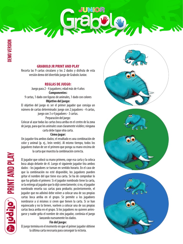 Grabolo JR Print and Play | PDF