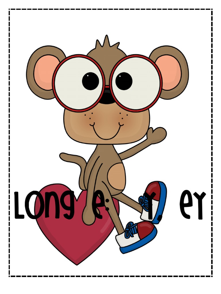 Long E Words with Y and EY | PDF