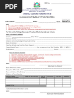 Uwezo Application Form | PDF | Loans | Expense