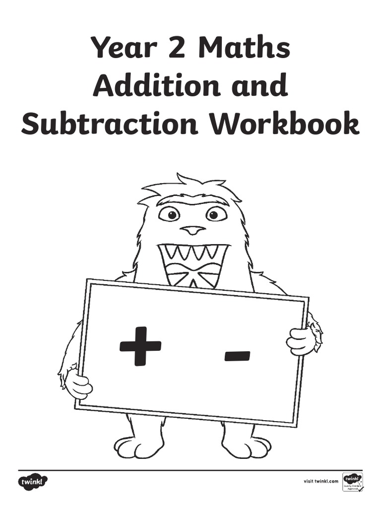 Home Learning Year 2 Maths Workbook Pack: Addition and Subtraction ...