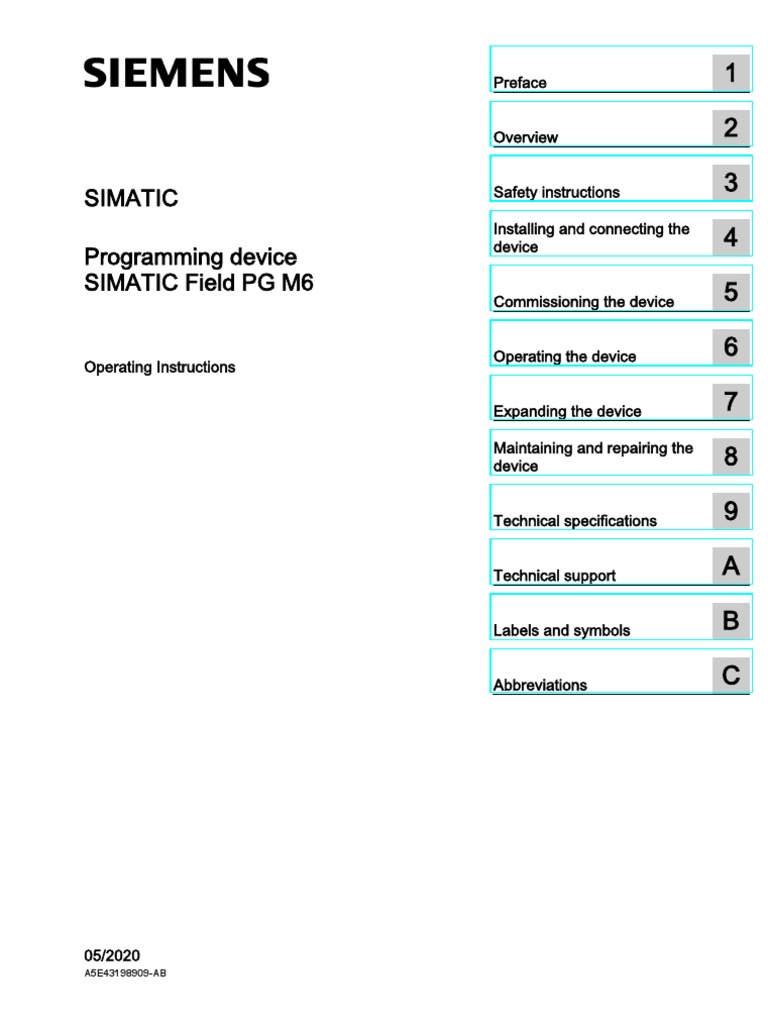 Field PG m6 Operating Instructions enUS en-US PDF | PDF | Computer ...