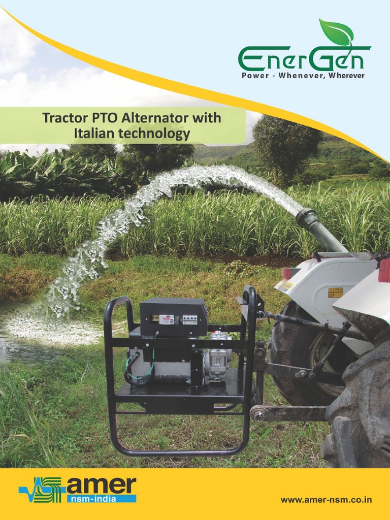 Tractor PTO Alternator | PDF