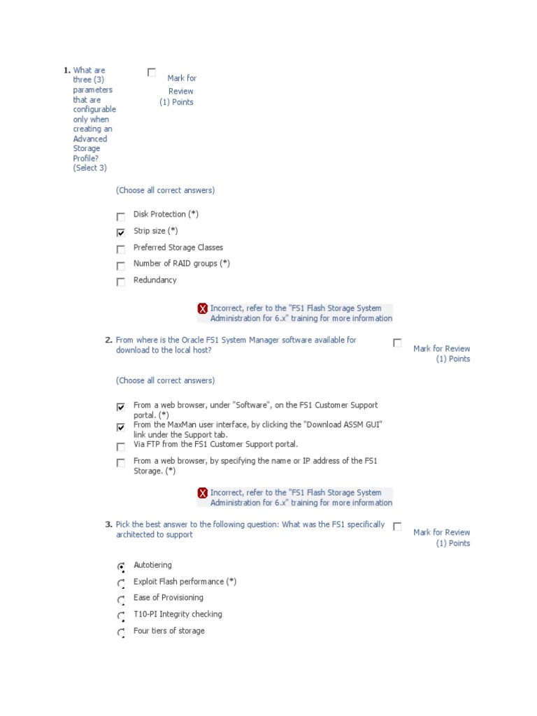 Configuring Oracle FS1 Flash Storage | PDF | Computer Data Storage ...