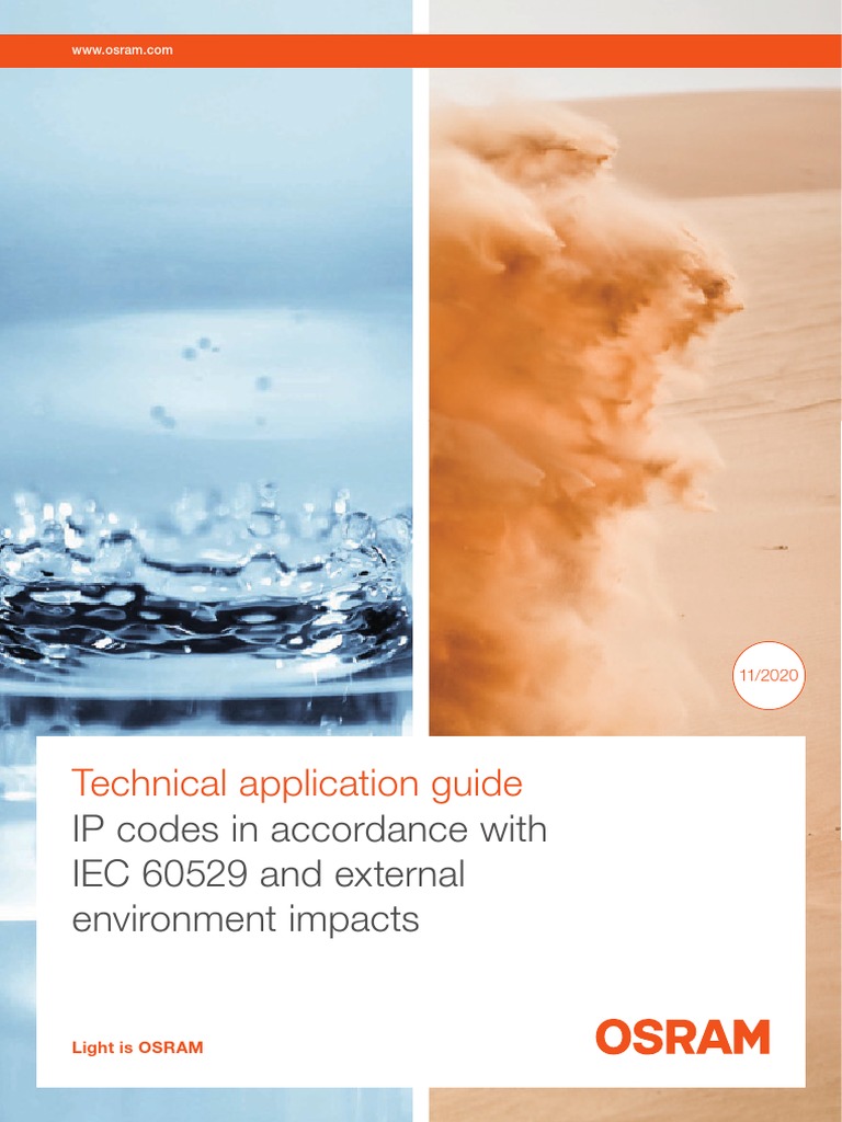 Technical Application Guide - Ip Codes in Accordance With Iec 60529 GB ...