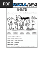 Jogo do Stop: Tabela para Imprimir | PDF