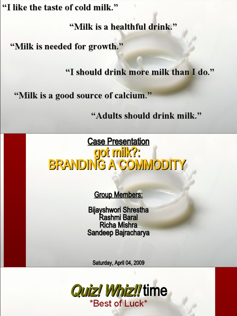 "The Impact of 'Got Milk?' Campaign" | PDF | Milk | Advertising