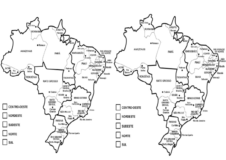 Mapa Do Brasil | PDF