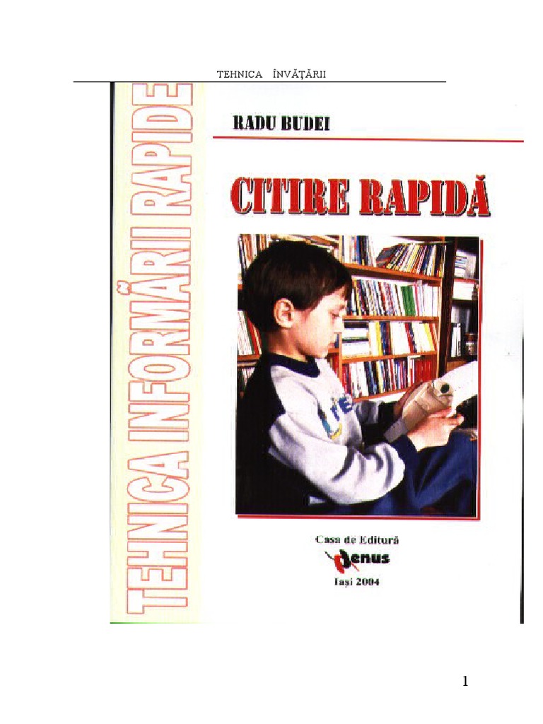 Citire-Rapida RADU BUDEI | PDF