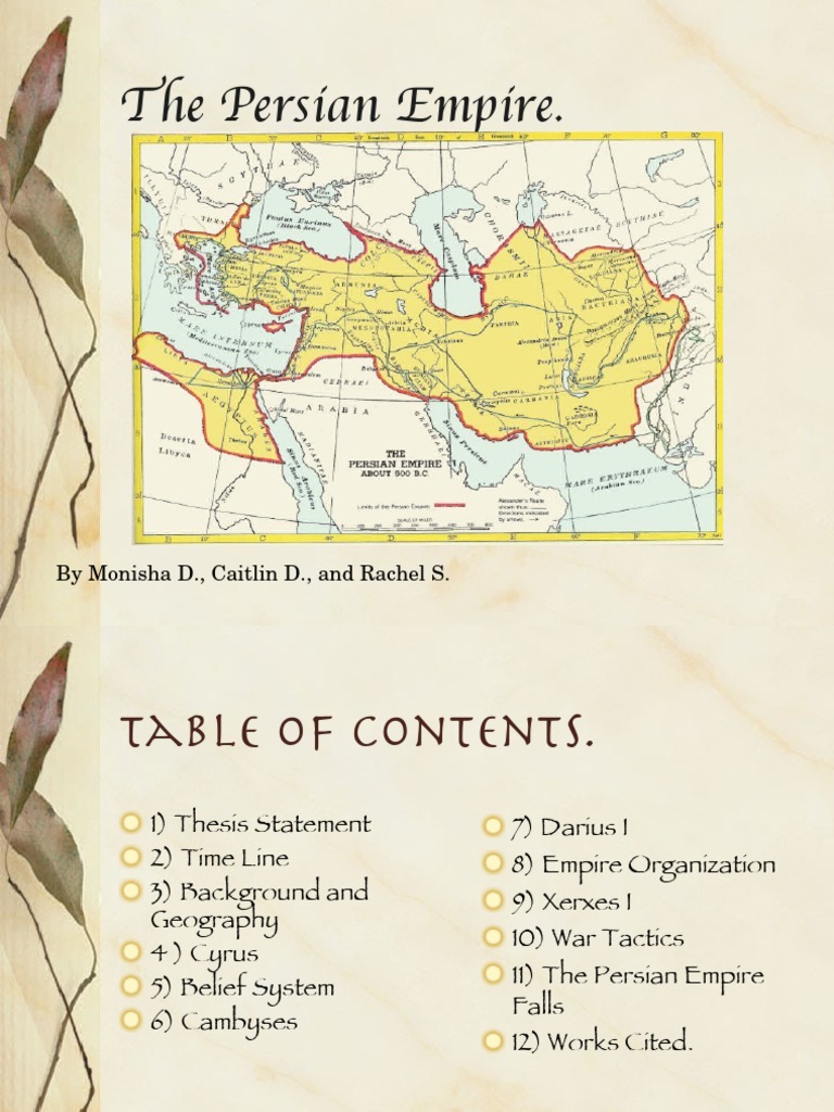 Persian Empire Presentation 1227669177003180 9 | PDF | Achaemenid ...
