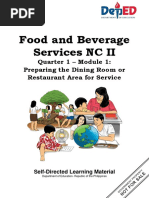 TLE TVL - G9 G12 - Q2 - Module 2 - FBS - Week 2 - Taking Food and ...