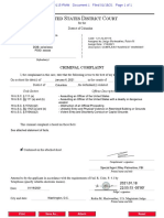 Affidavit Complaint-Perjury Sample | PDF | Perjury | Affidavit
