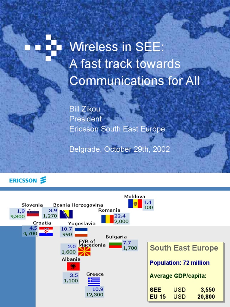 Ericsson | PDF | Internet Access | 3 G